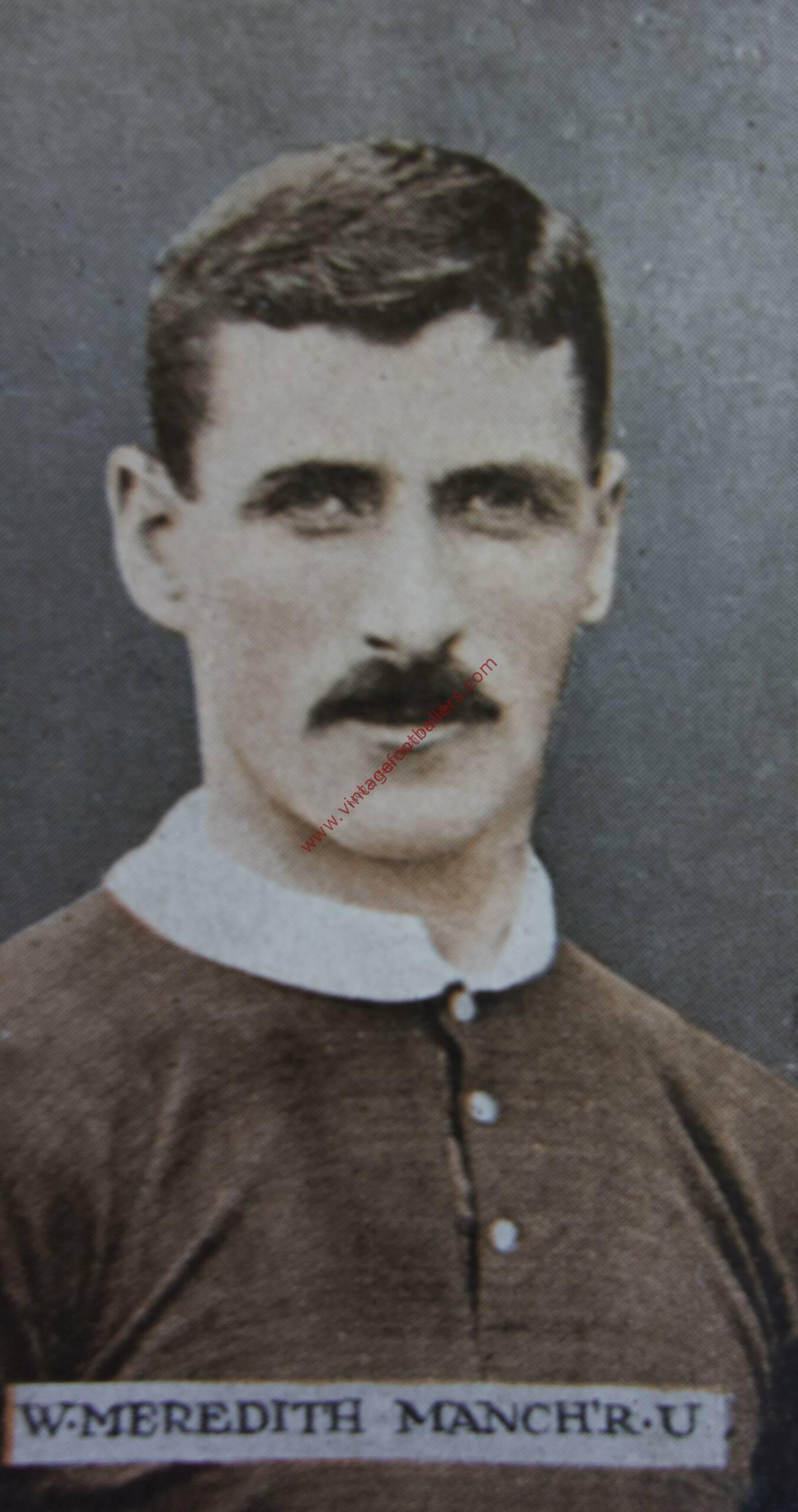 Meredith Billy Image 13 Manchester City 1922 - Vintage Footballers
