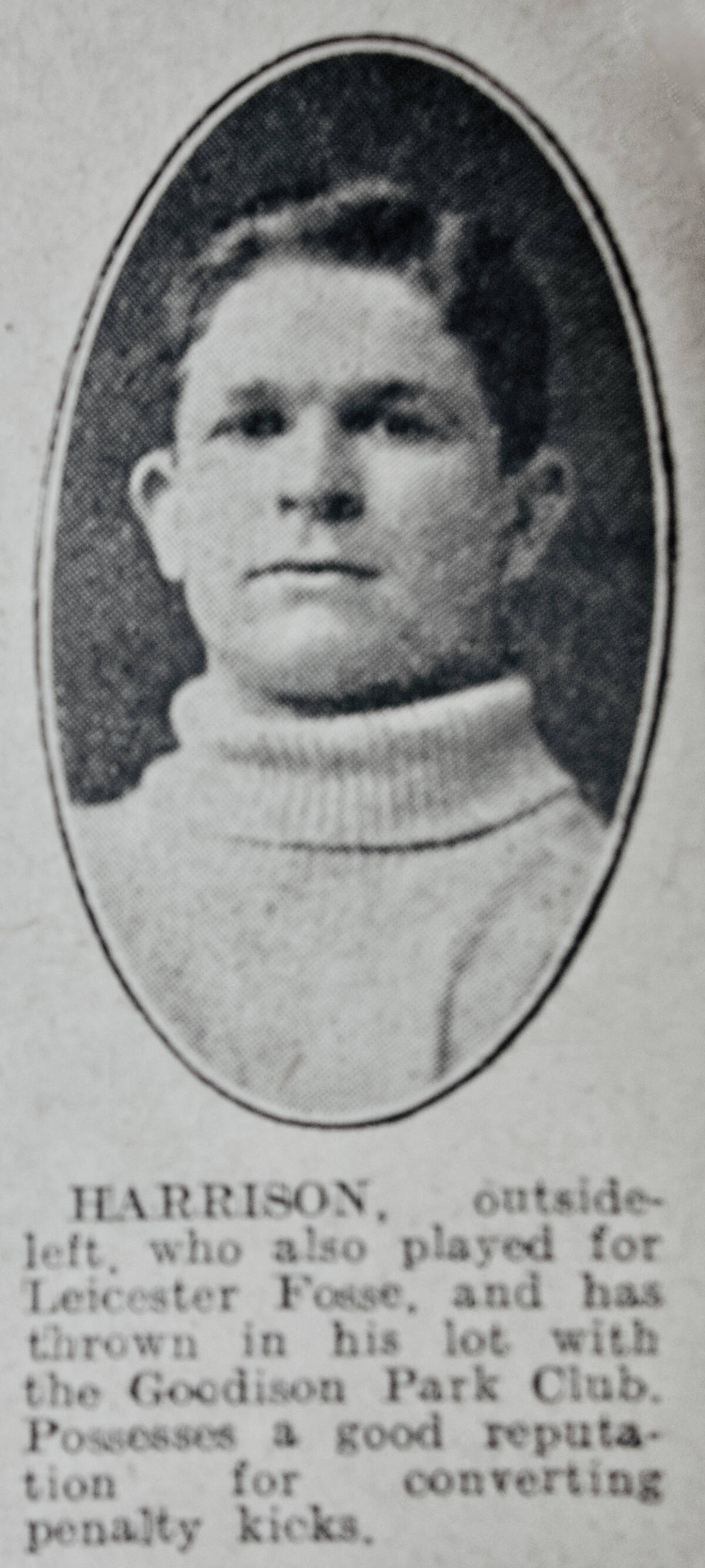 Harrison George Image 1 Everton 1913 - Vintage Footballers