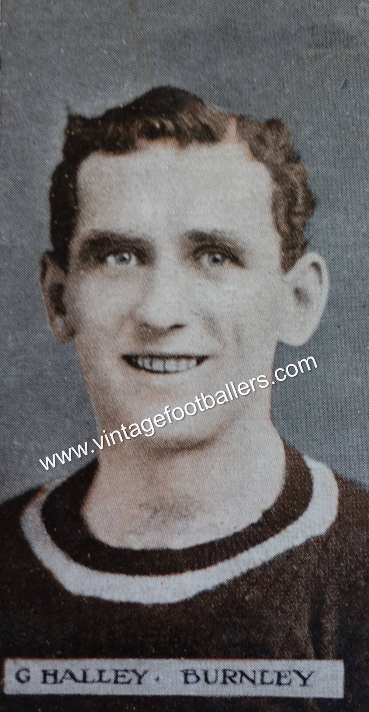 Halley George Image 1 Burnley 1914 - Vintage Footballers
