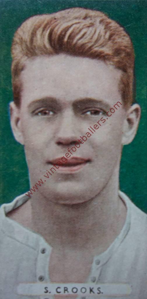 Crooks Sammy Image 1 Derby County 1934 - Vintage Footballers