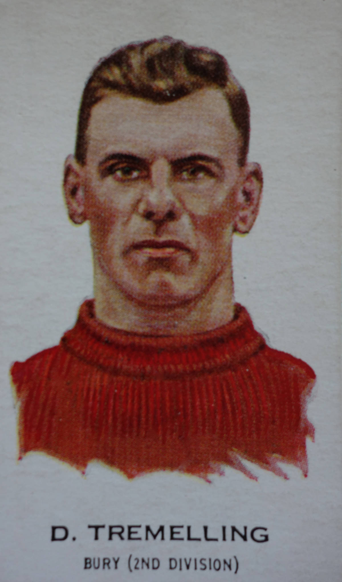 Tremelling Dan Image 1 Bury 1934 - Vintage Footballers