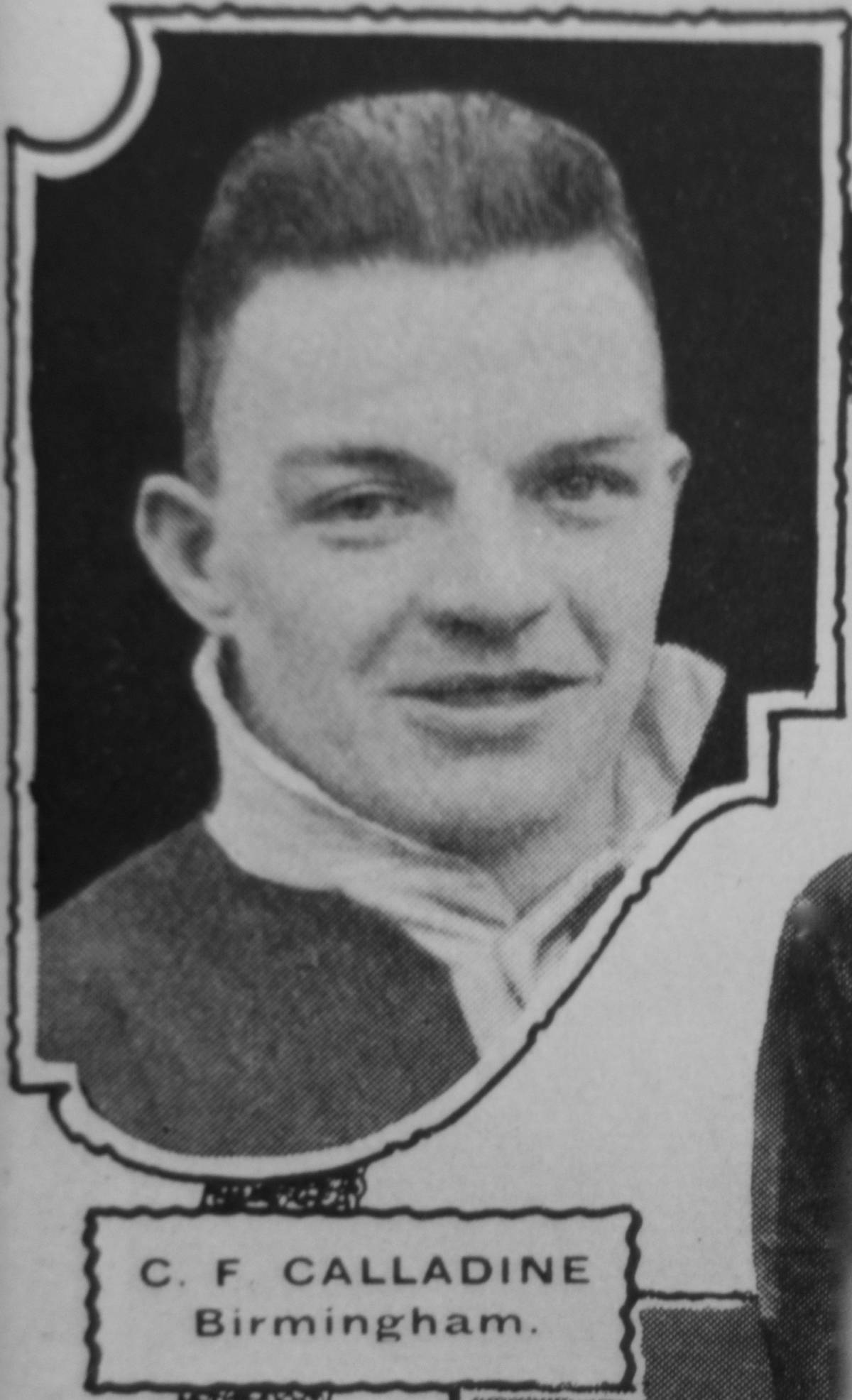 Calladine Charlie Image 1 Birmingham City 1934 - Vintage Footballers