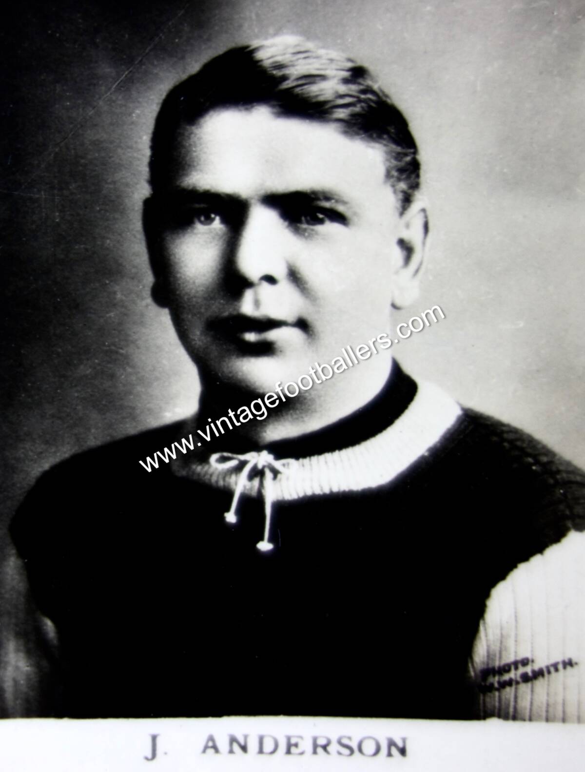 Anderson Joe Image 1 Burnley 1921 - Vintage Footballers