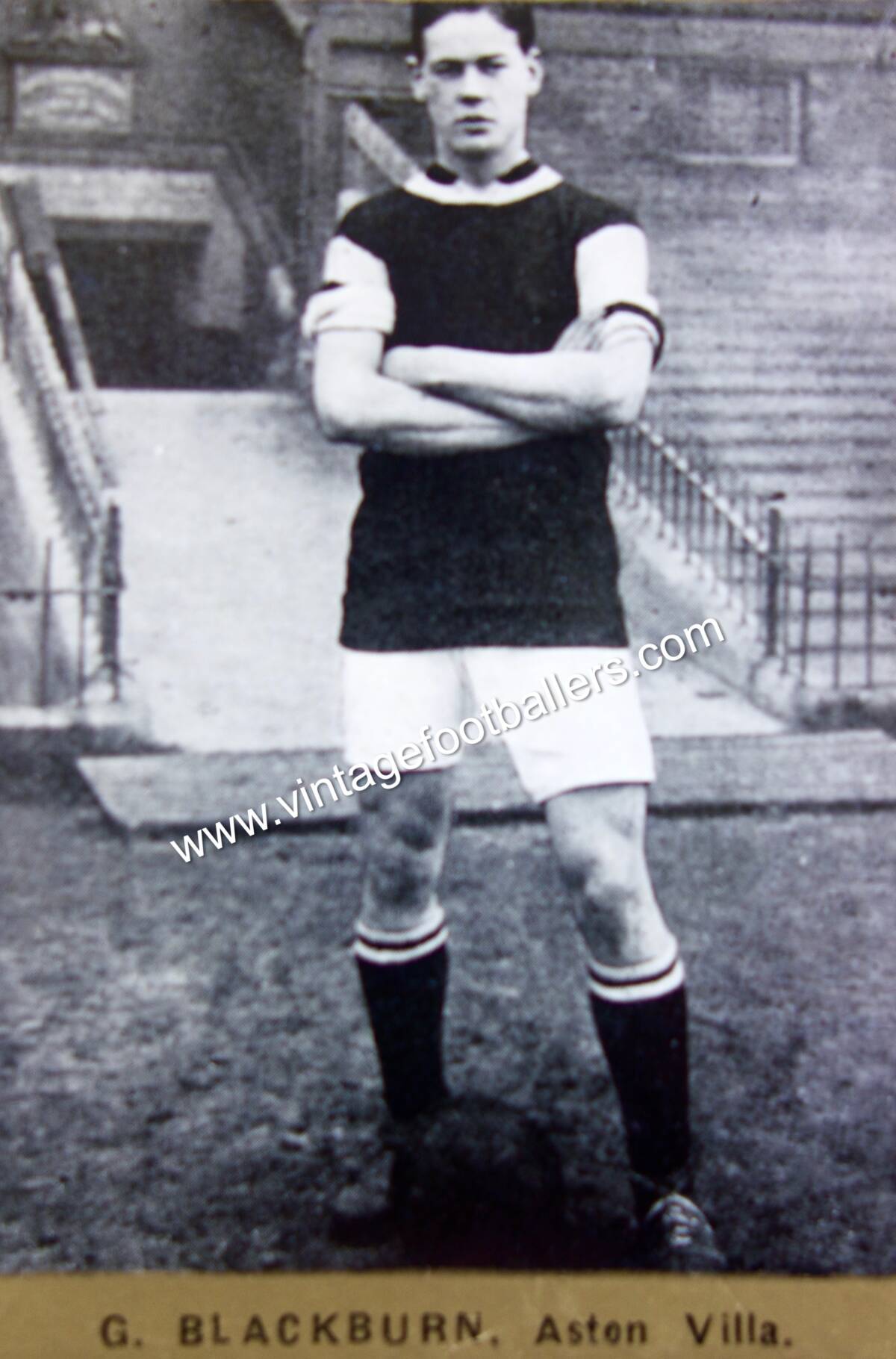 Blackburn George Image 1 Aston Villa 1924 - Vintage Footballers