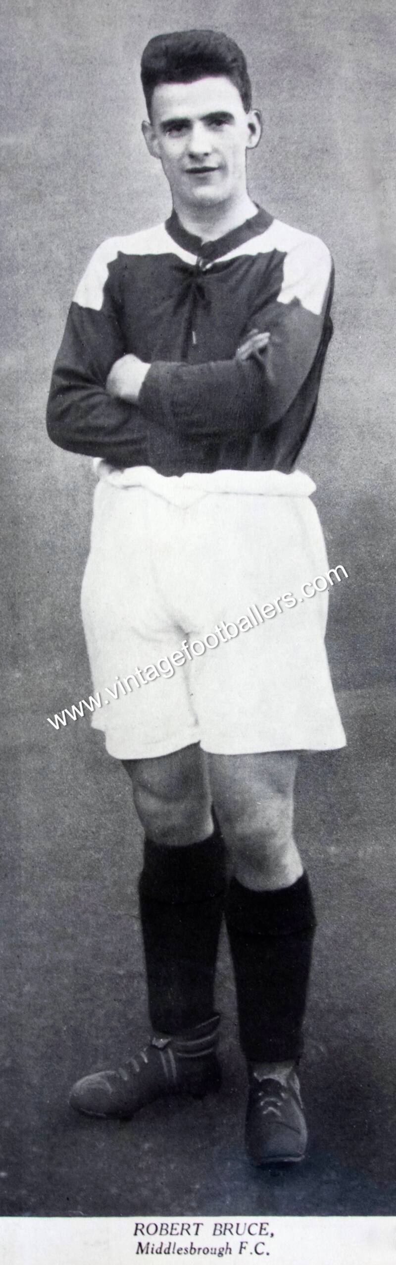 Bruce Bobbie Image 2 Middlesbrough 1934 - Vintage Footballers