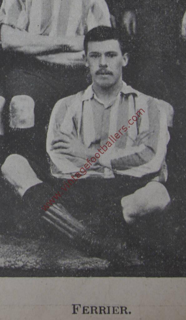 Ferrier Bob Image 1 Sheffield Wednesday 1896 - Vintage Footballers