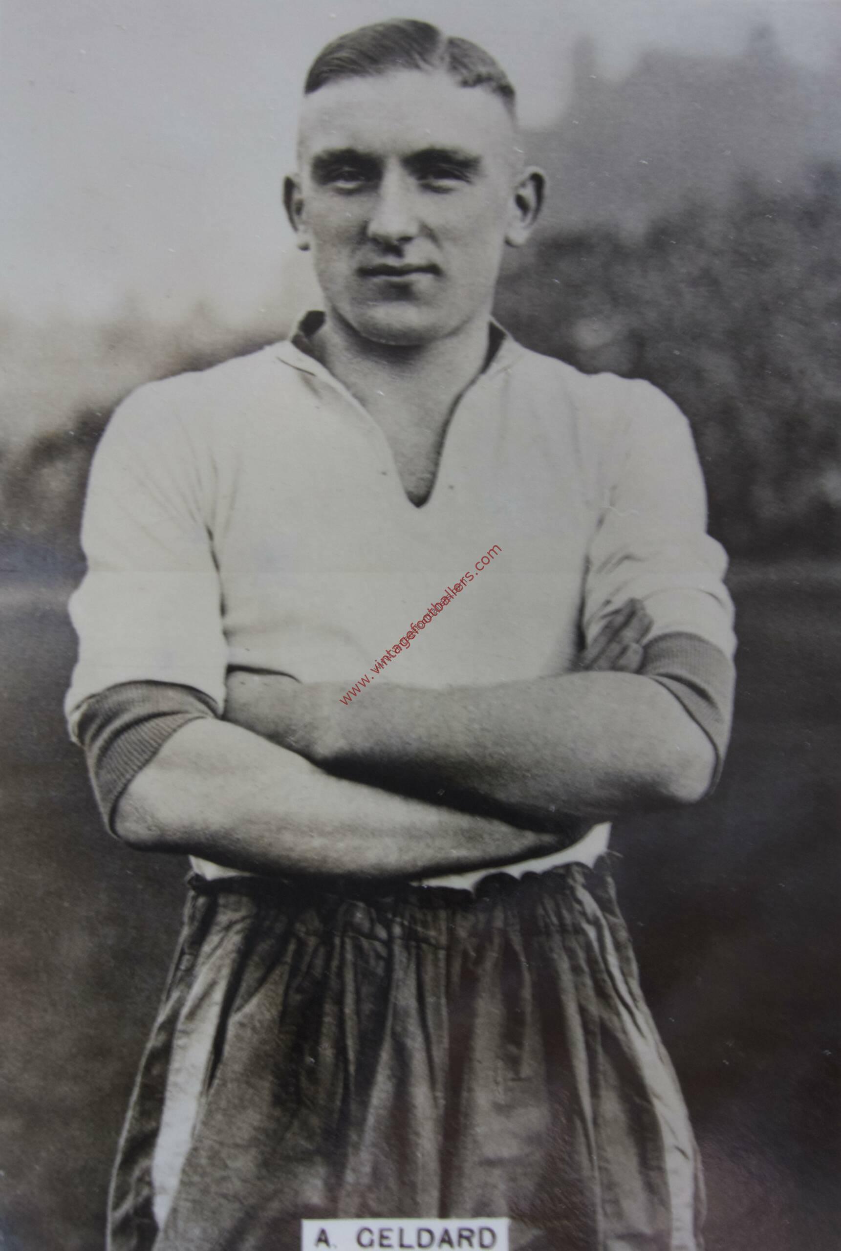 Geldard Albert Image 14 Bolton Wanderers 1938 - Vintage Footballers