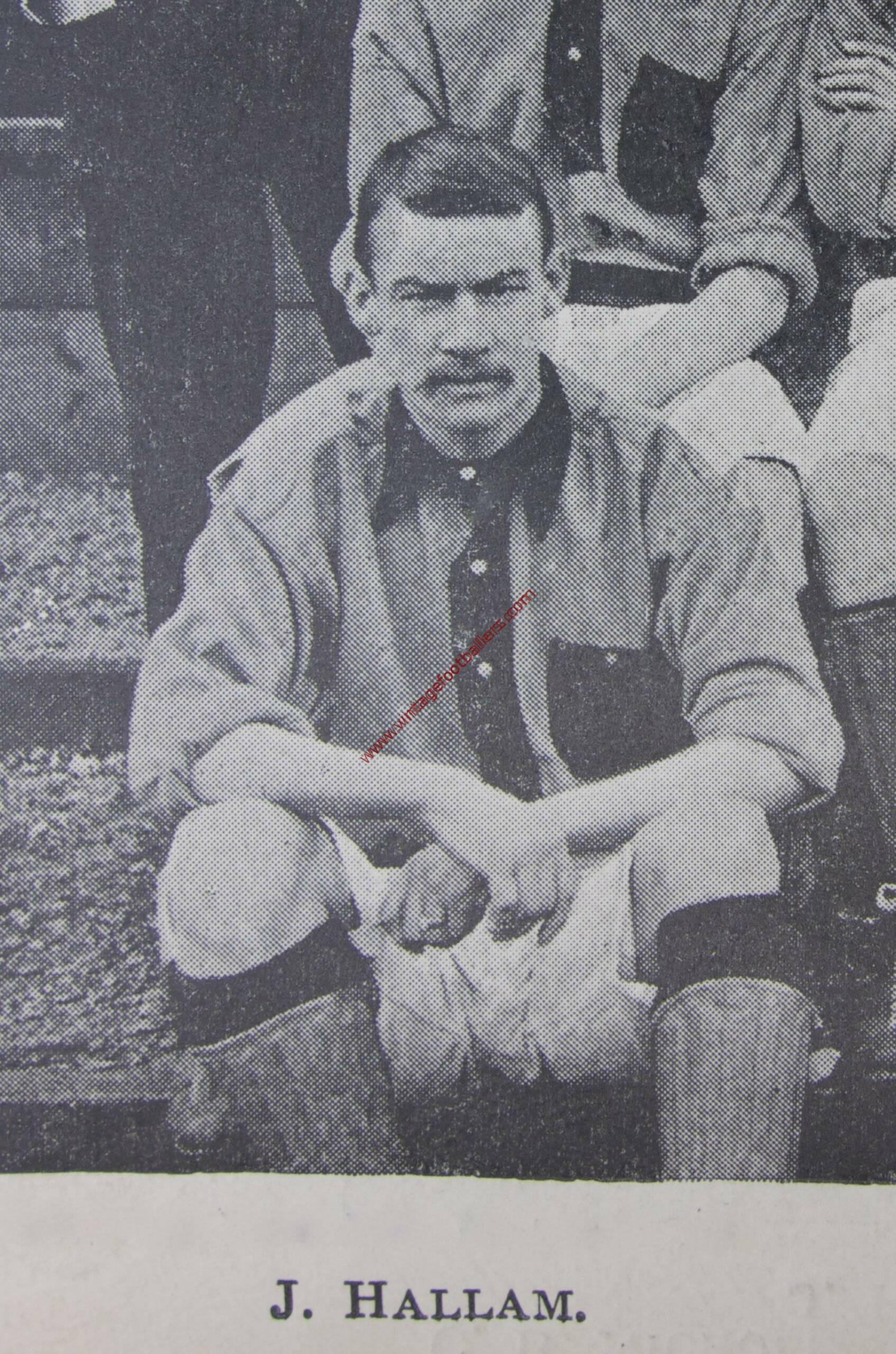 Hallam Jack Image 1 Birmingham City 1895 - Vintage Footballers