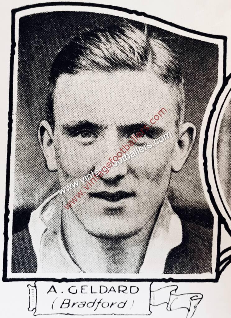 Geldard Albert Image 1 Bradford Park Avenue 1932 - Vintage Footballers