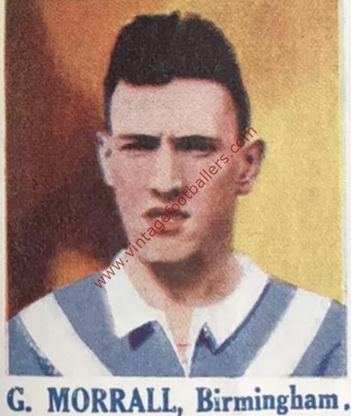 Morrall George Image 1 Birmingham City 1930 - Vintage Footballers