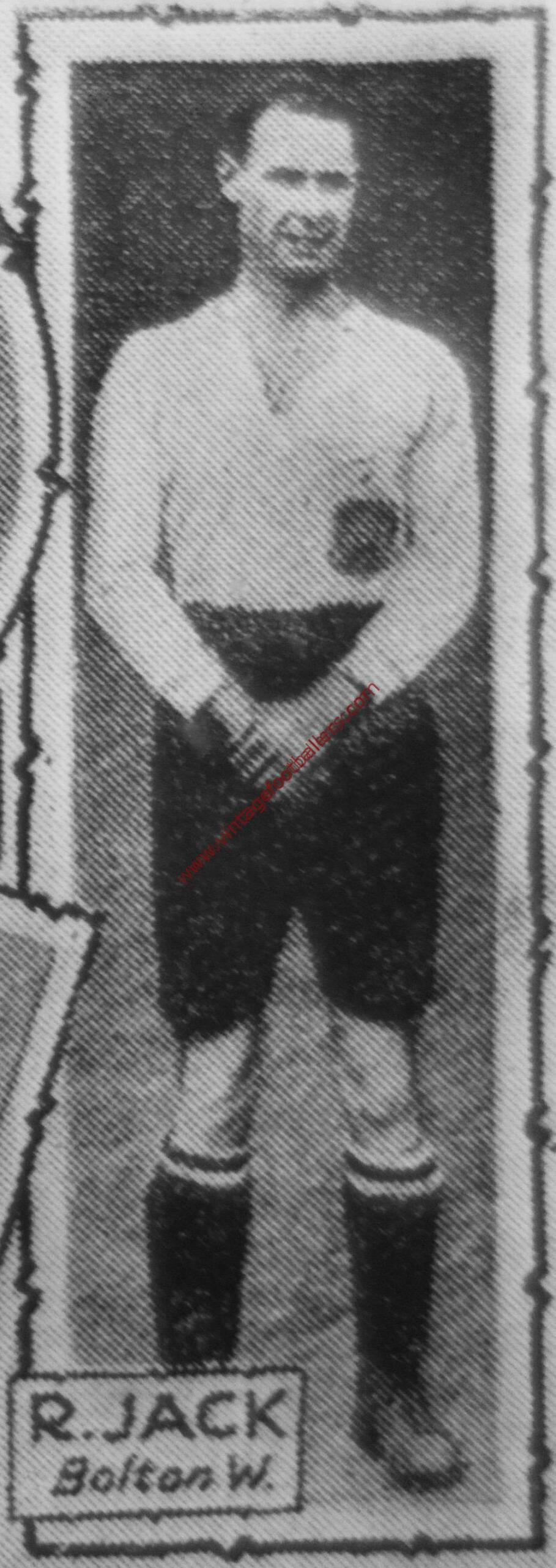 Jack Rollo Image 1 Bolton Wanderers 1924 - Vintage Footballers
