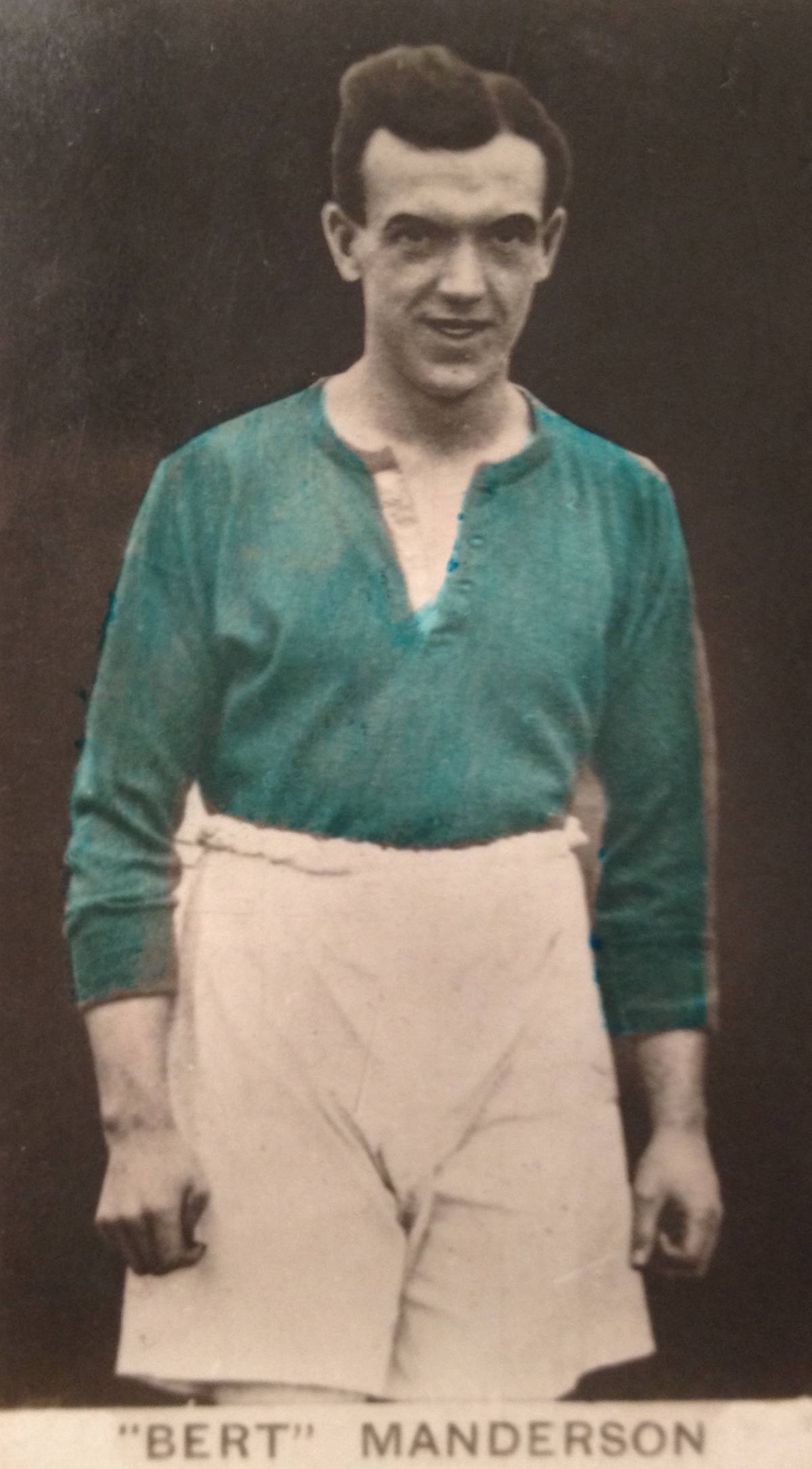 Manderson Bertie Image 1 Glasgow Rangers 1922 - Vintage Footballers