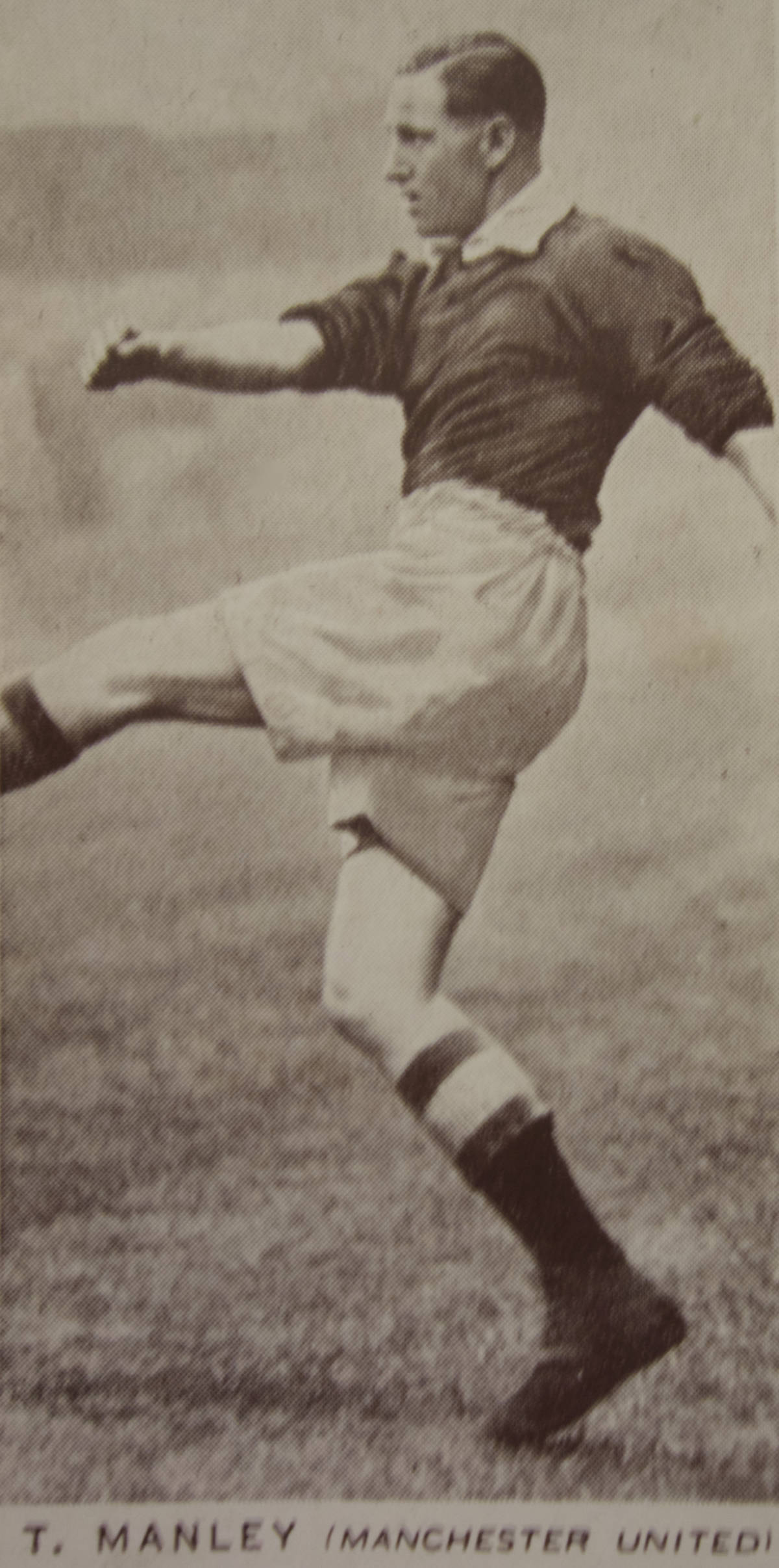 Manley Tom Image 1 Manchester United 1938 - Vintage Footballers