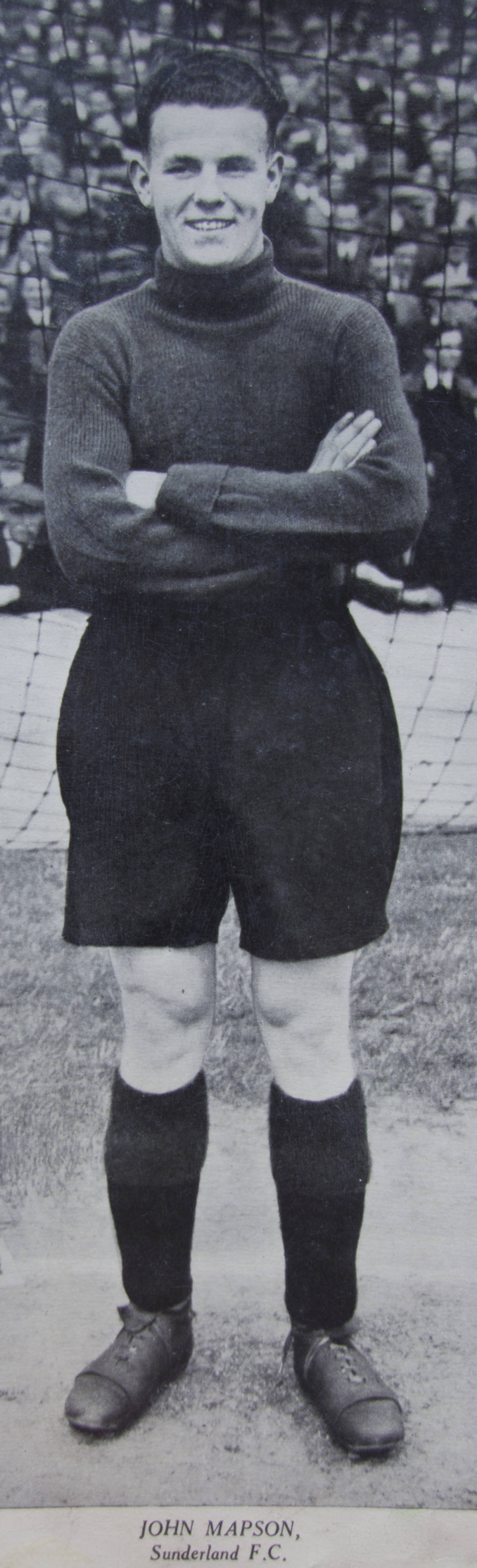Mapson Johnny Image 3 Sunderland 1938 - Vintage Footballers