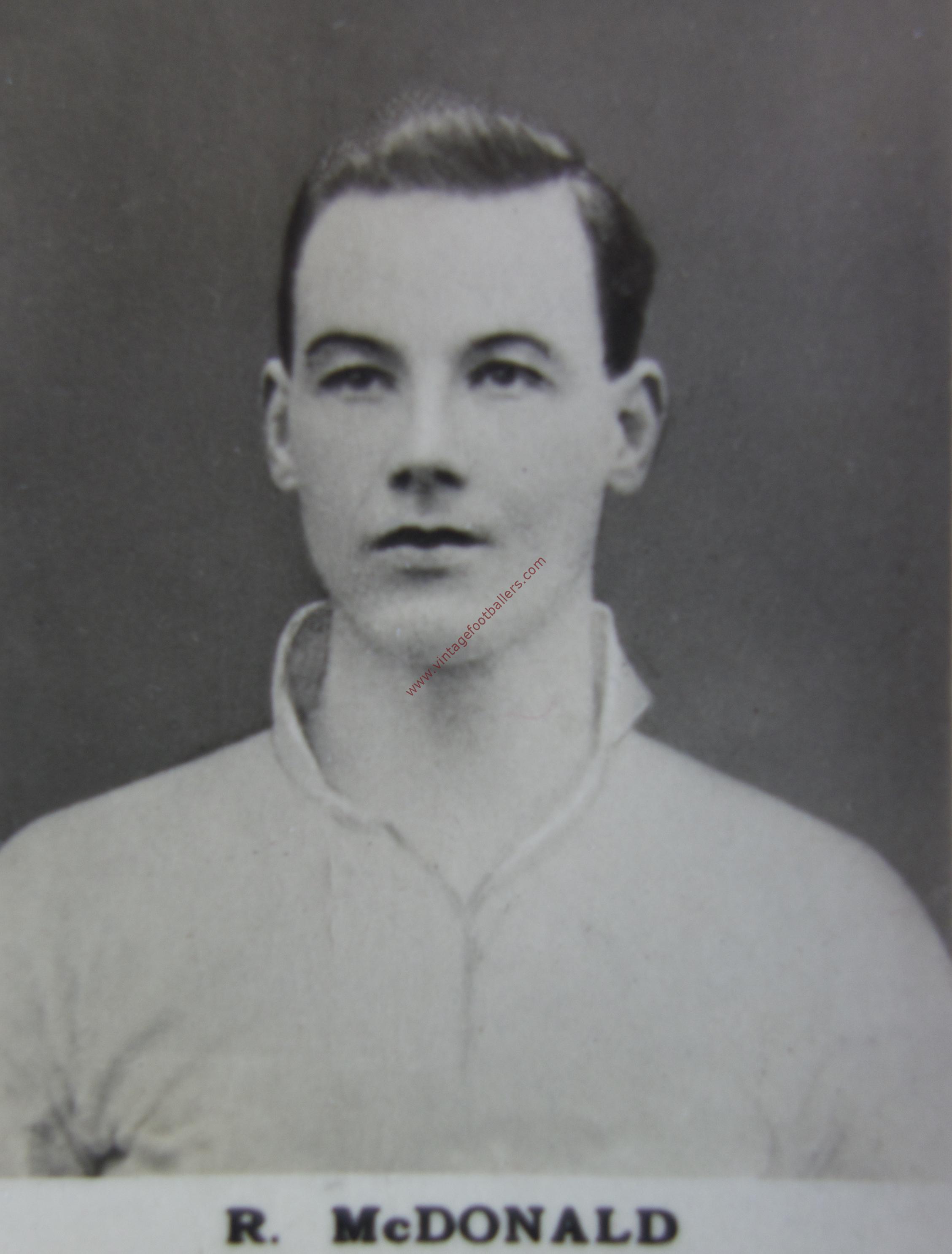 MacDonald Bob Image 1 Tottenham Hotspur 1921 - Vintage Footballers