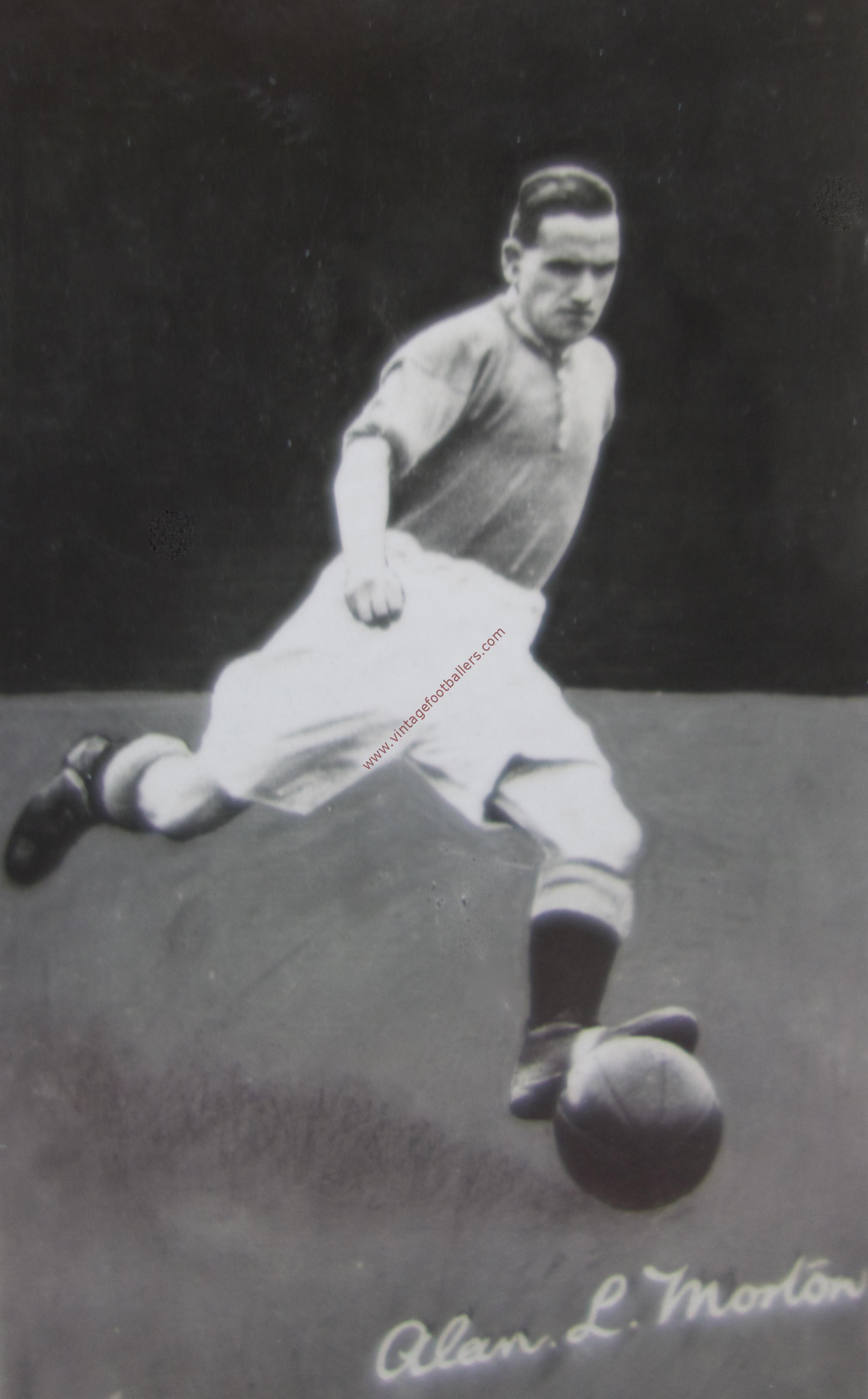 Morton Alan Image 3 Rangers 1922 - Vintage Footballers