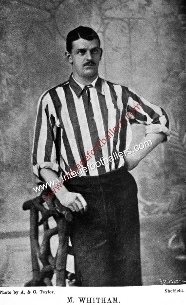 Whitham Mick Image 1 Sheffield United 1896 - Vintage Footballers