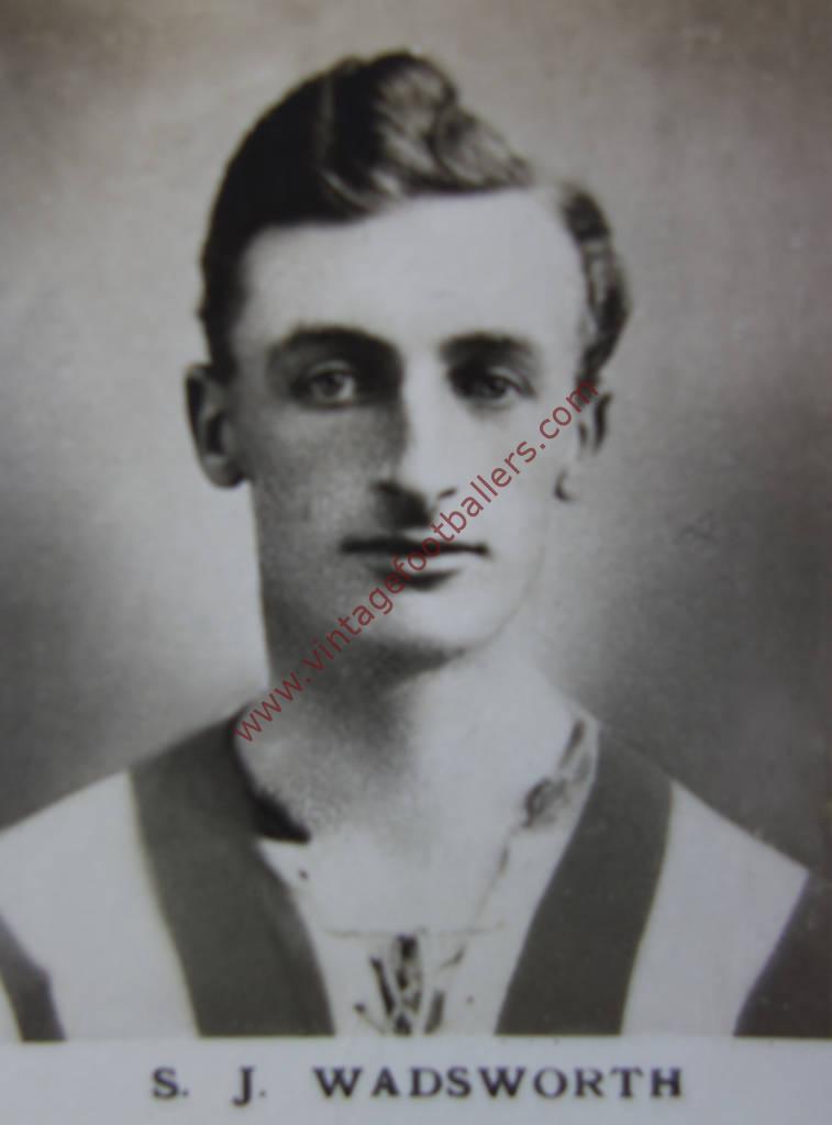 Wadsworth Sam Image 1 Huddersfield Town 1922 - Vintage Footballers