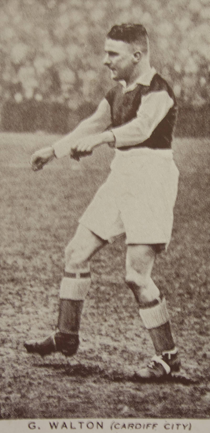 Walton George Image 1 Cardiff City 1938 - Vintage Footballers