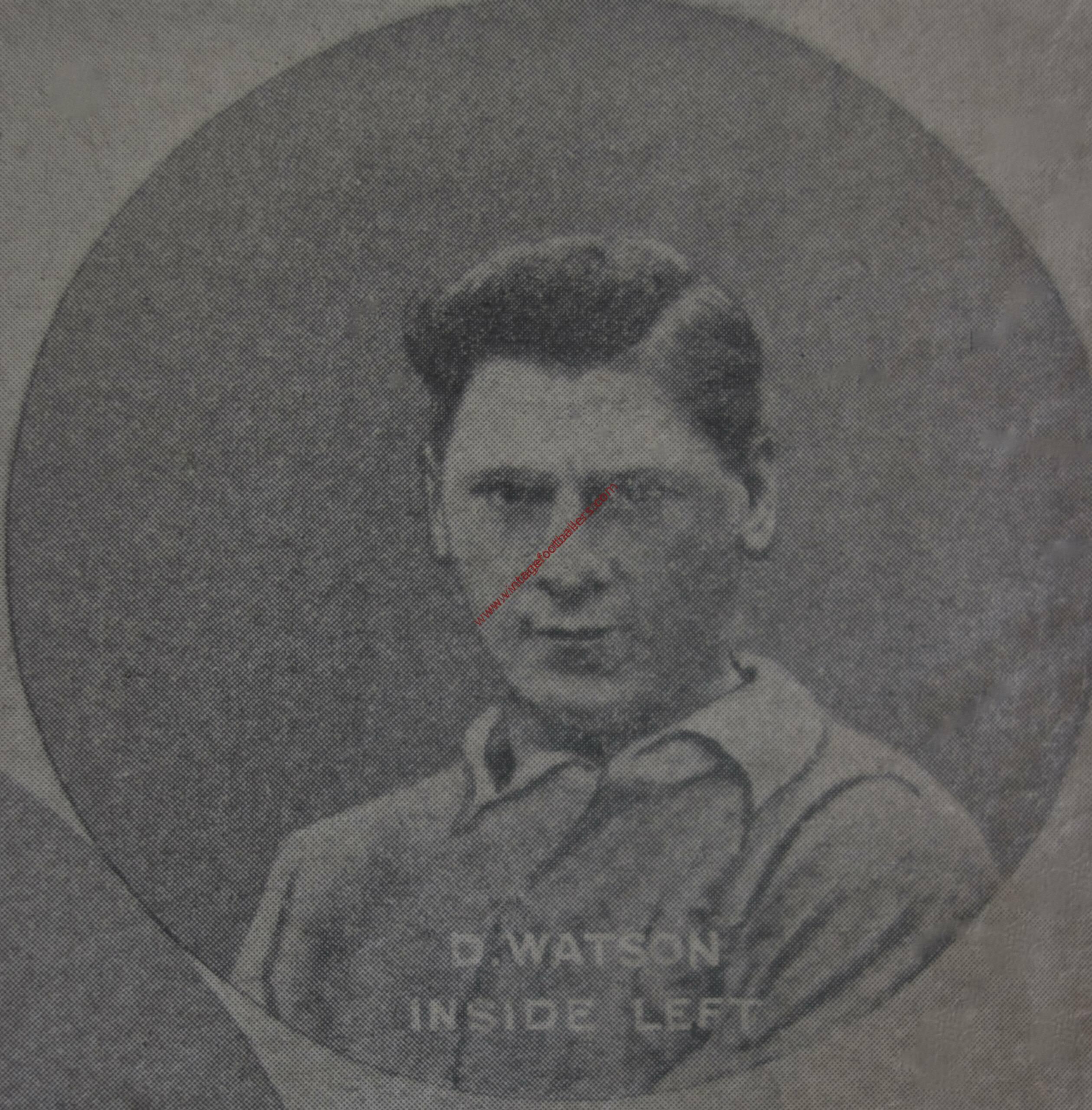 Watson David Image 2 Portsmouth 1924 - Vintage Footballers