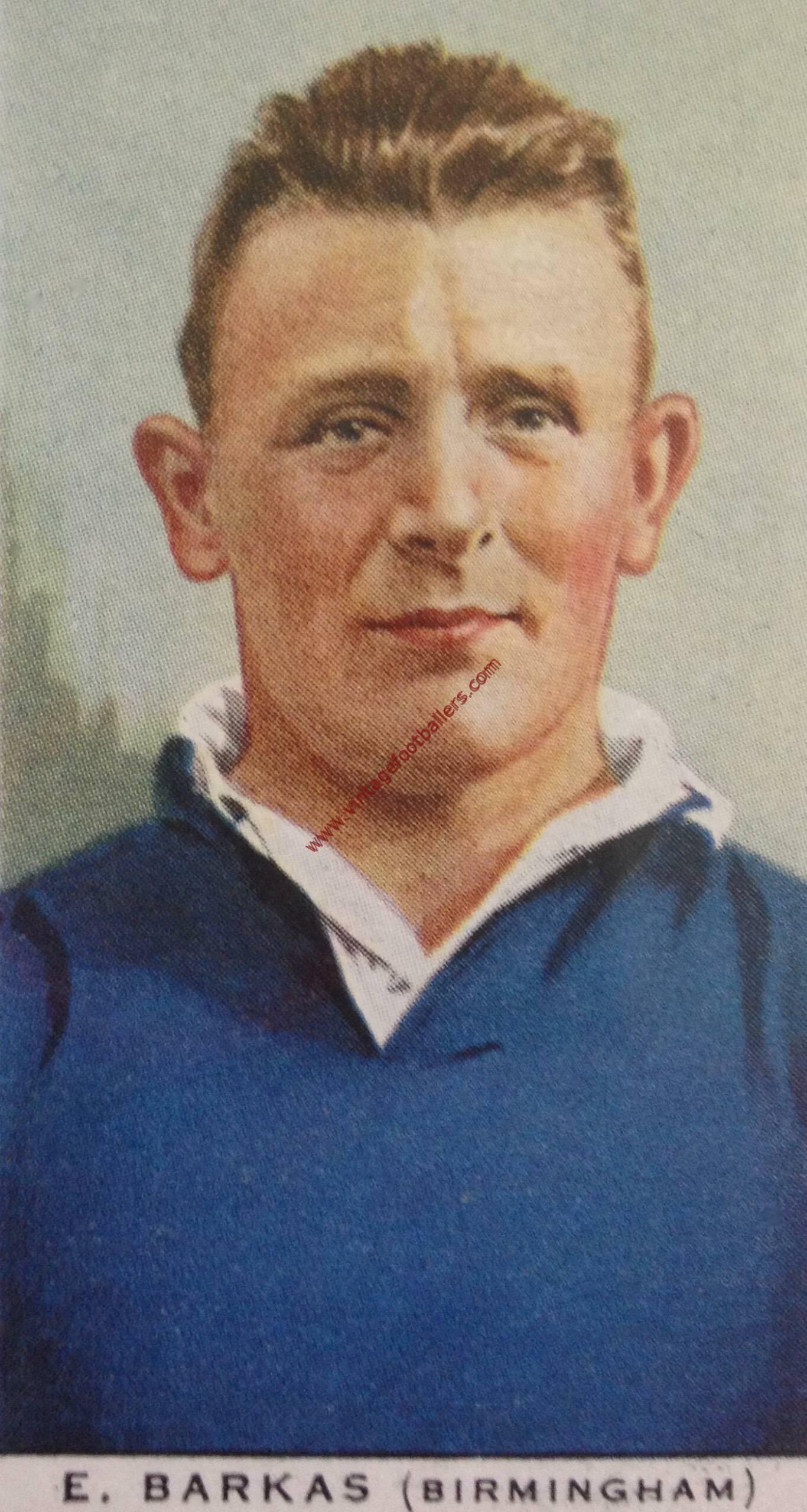 Barkas Sam Image 1 Bradford City 1928-29 - Vintage Footballers