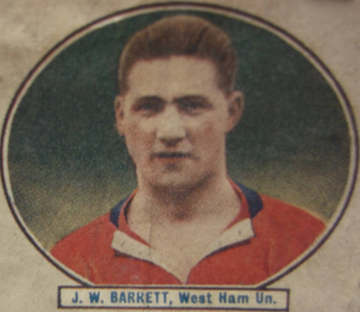 Barrett Jim Image 7 West Ham United 1926 - Vintage Footballers