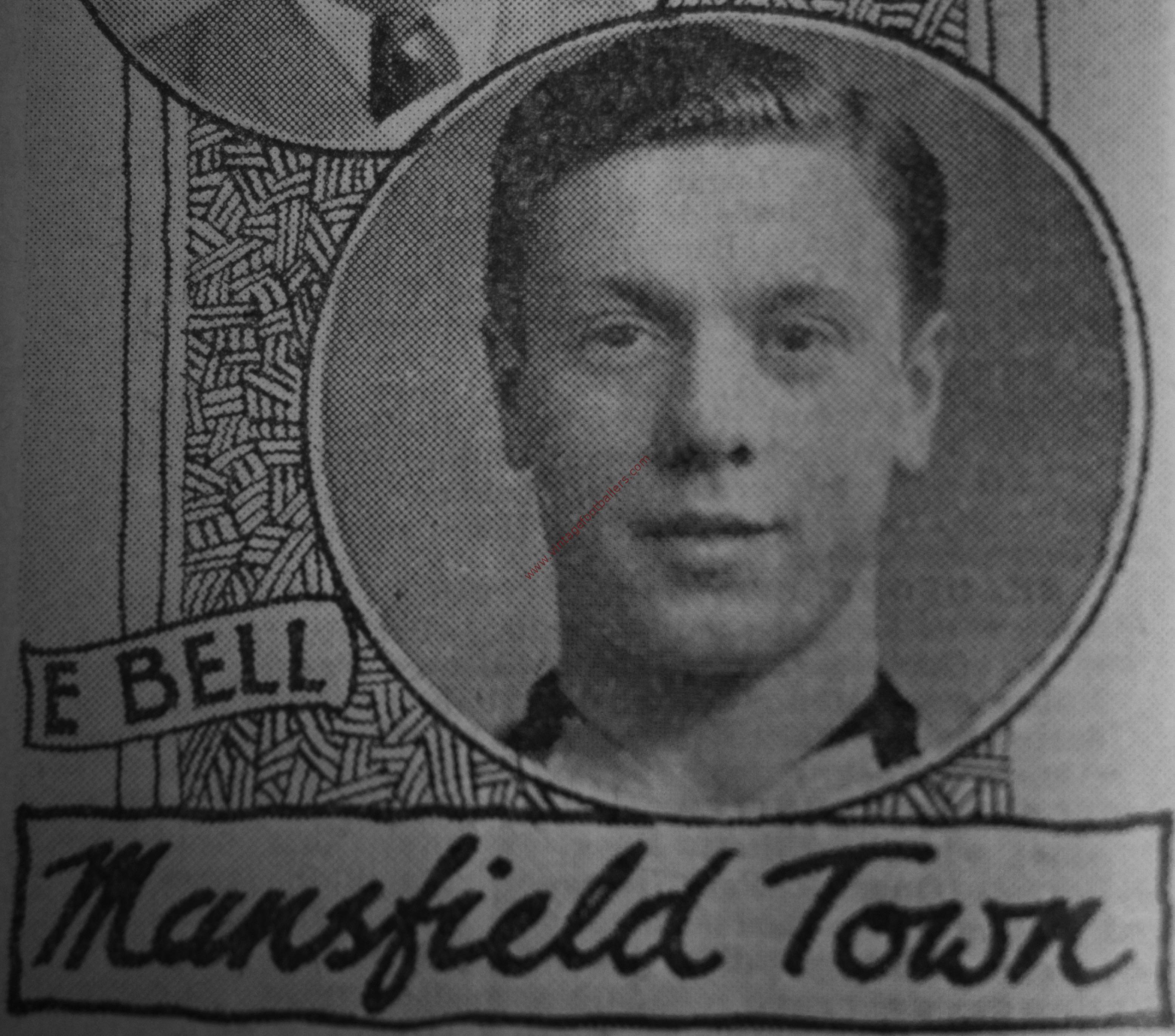 Bell Ernie Image 1 Mansfield Town 1938 - Vintage Footballers