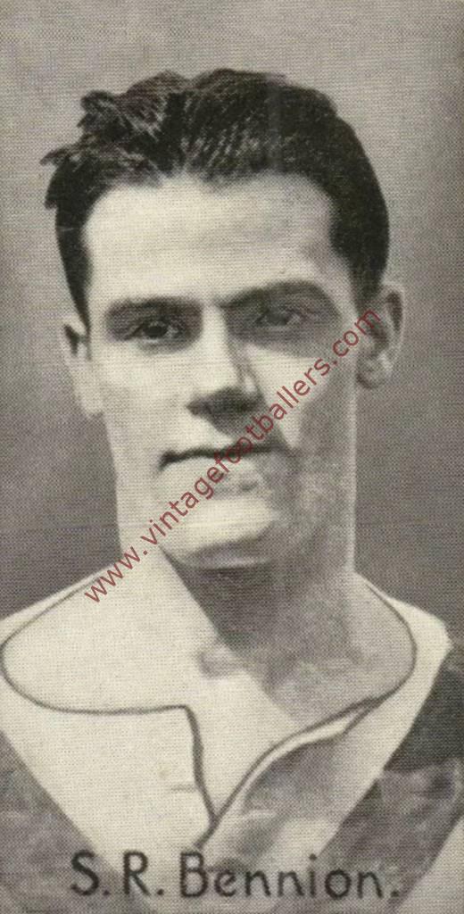 Bennion Ray Image 1 Manchester United 1925 - Vintage Footballers
