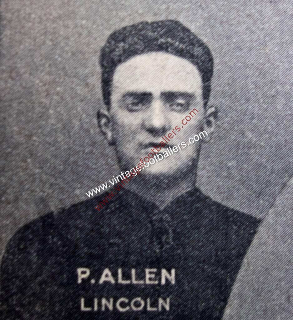 Allen Percy Image 2 Lincoln City 1924 - Vintage Footballers