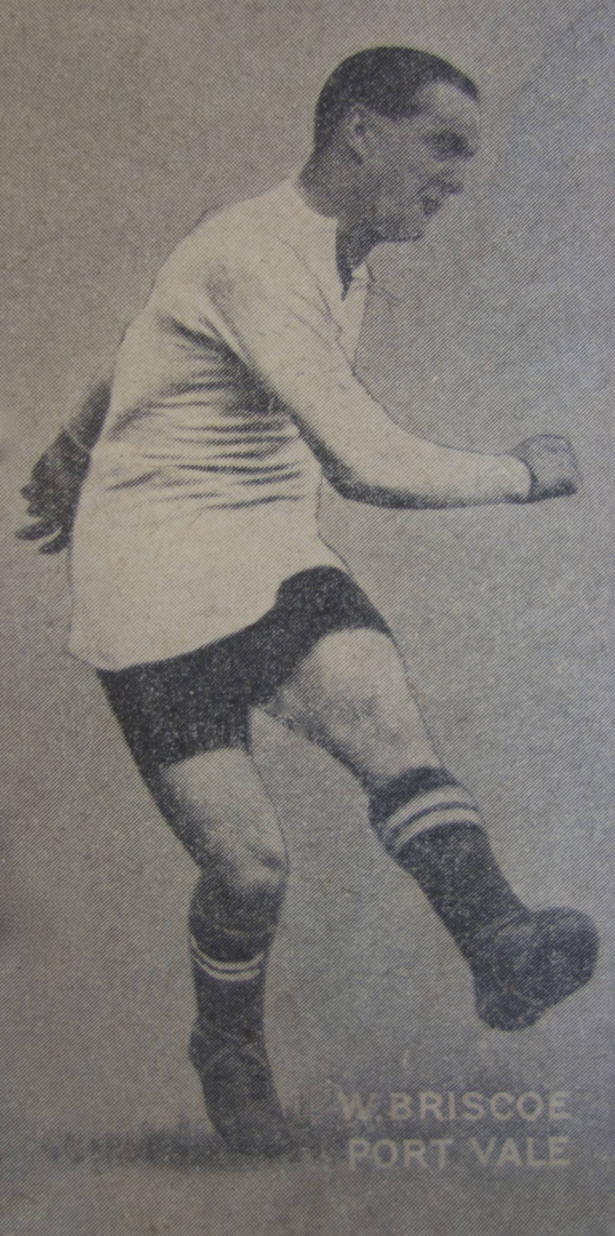 Briscoe Billy Image 3 Port Vale 1924 - Vintage Footballers