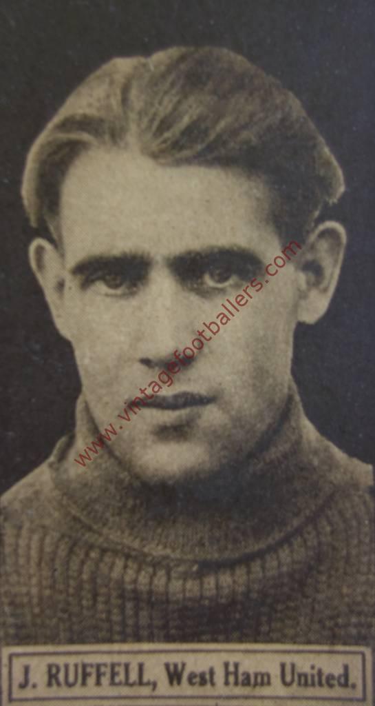 Ruffell Jimmy Image 6 West Ham United 1927 - Vintage Footballers