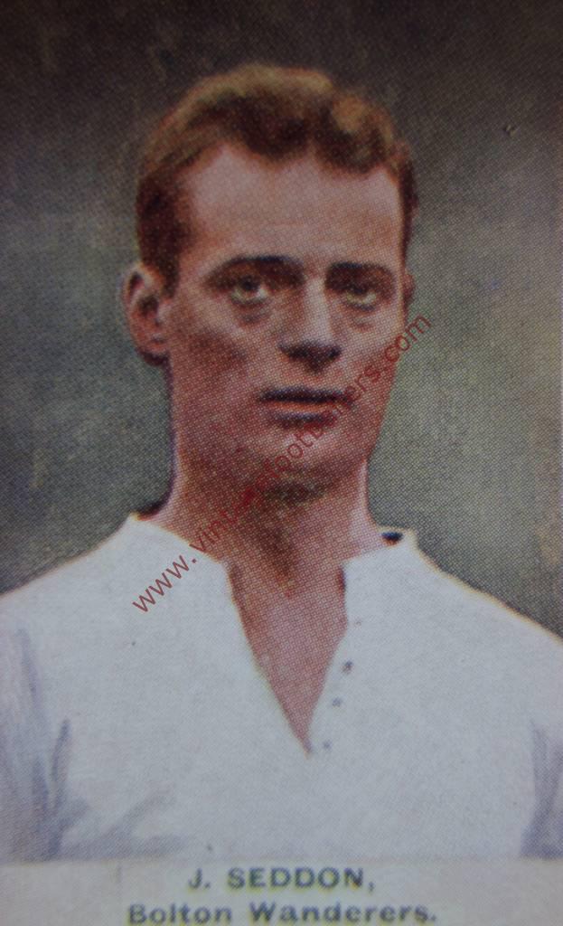 Seddon Jimmy Image 6 Bolton Wanderers 1922 - Vintage Footballers