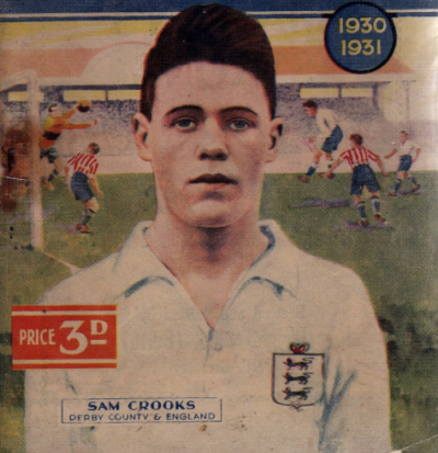 Crooks Sammy Image 6 Derby County 1930 - Vintage Footballers
