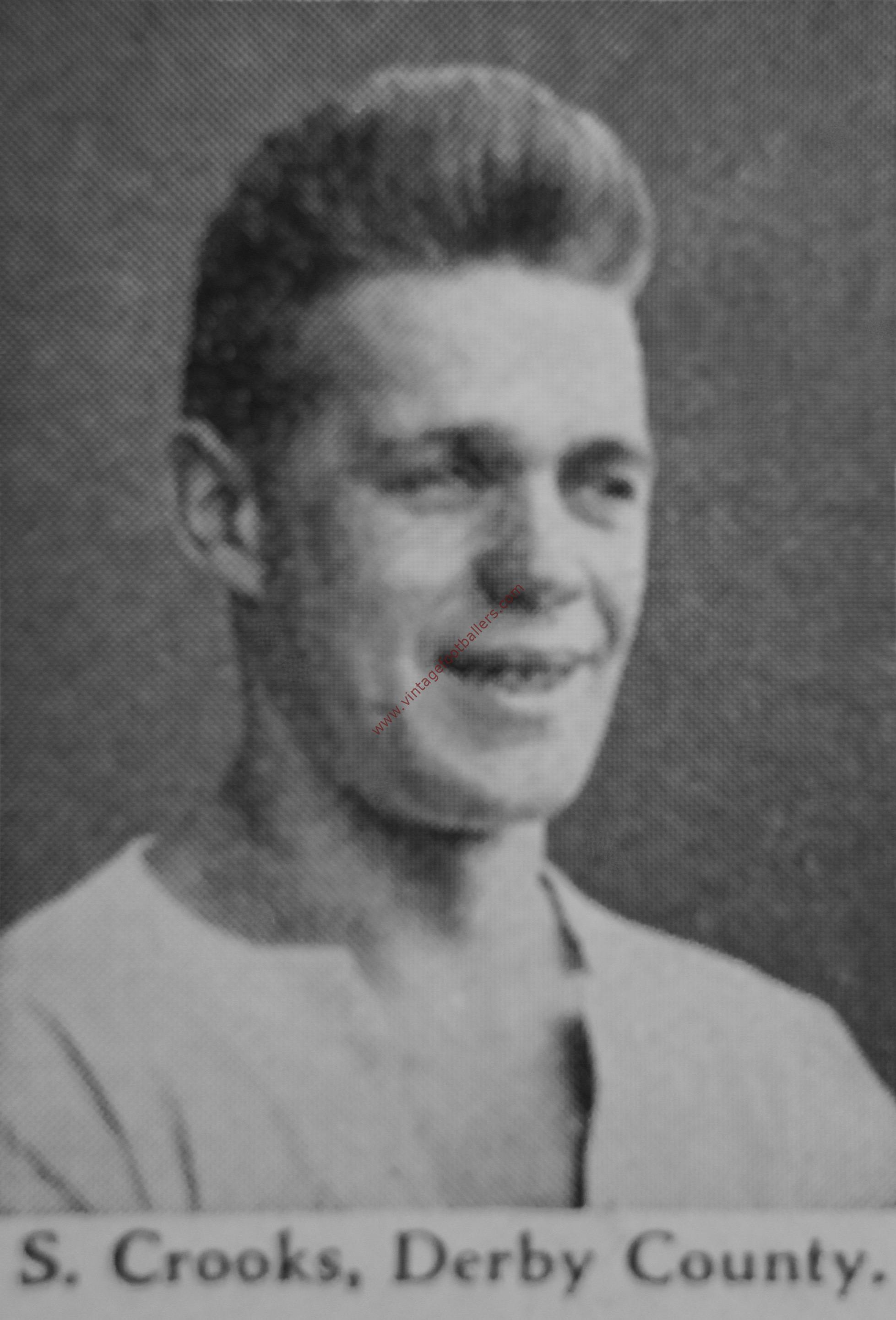 Crooks Sammy Image 10 Derby County 1934 - Vintage Footballers