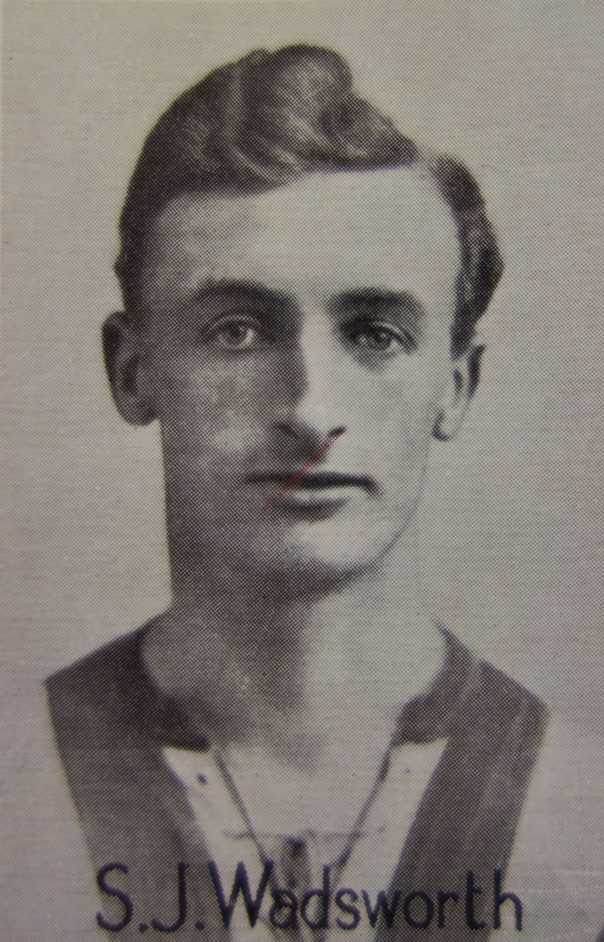 Wadsworth Sam Image 11 Huddersfield Town 1926 - Vintage Footballers