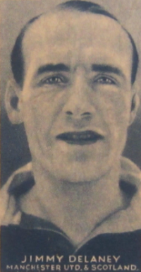 Delaney Jimmy Image 6 Manchester United 1948 - Vintage Footballers