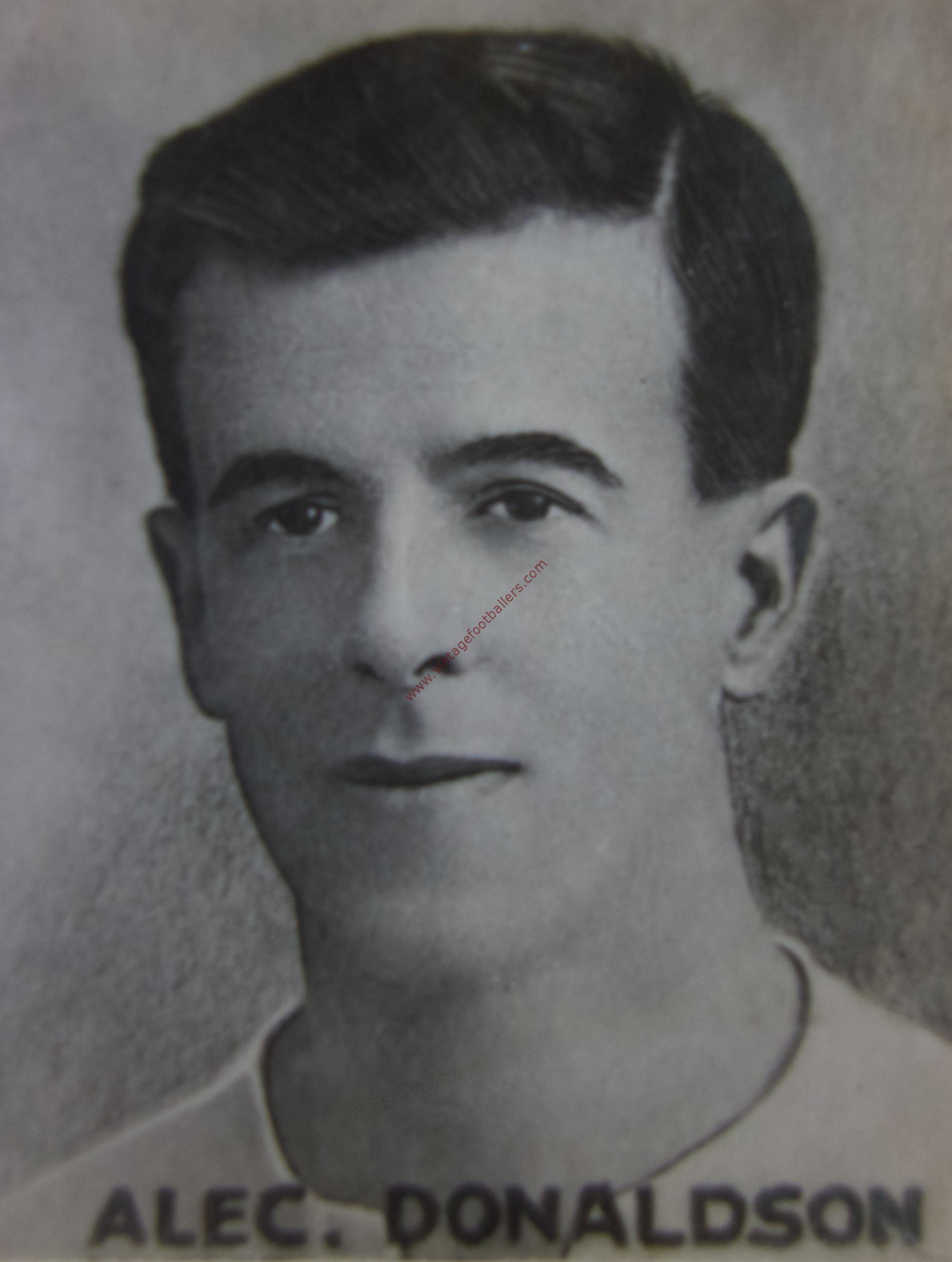 Donaldson Alex Image 2 Sunderland 1922 - Vintage Footballers