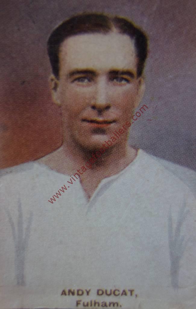 Ducat Andy Image 11 Fulham 1922 - Vintage Footballers