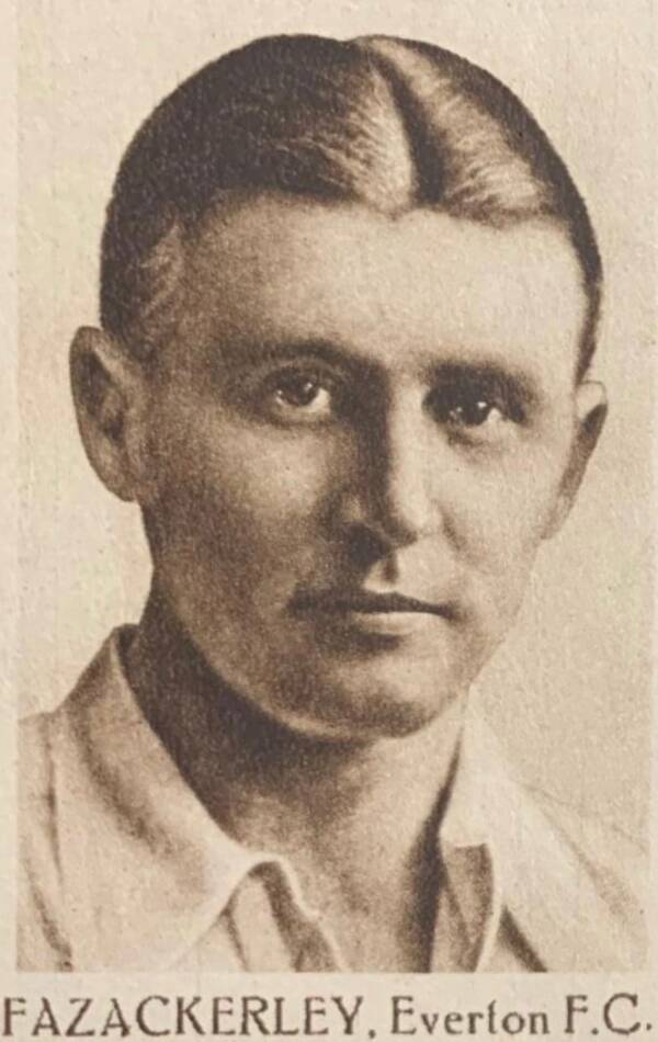 Fazackerley Stan Image 4 Everton 1922 - Vintage Footballers