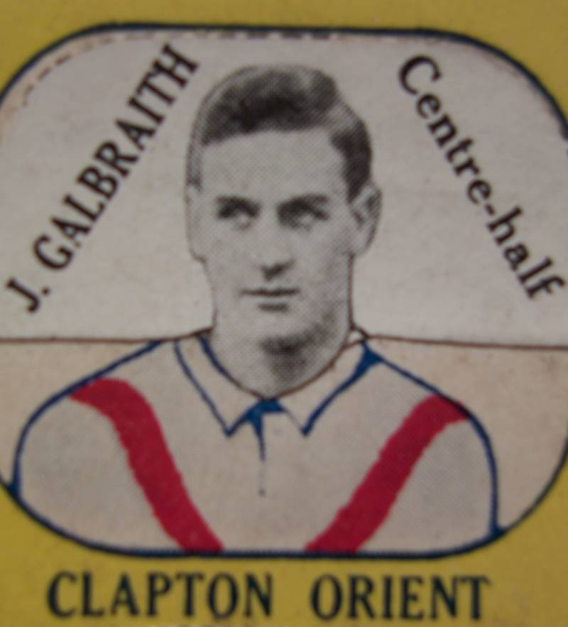Galbraith Jack Image 3 Clapton Orient 1930 - Vintage Footballers