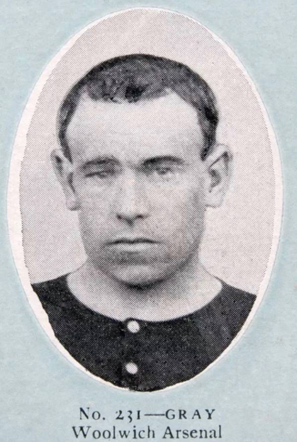 Gray Archie Image 6 Woolwich Arsenal 1910 - Vintage Footballers