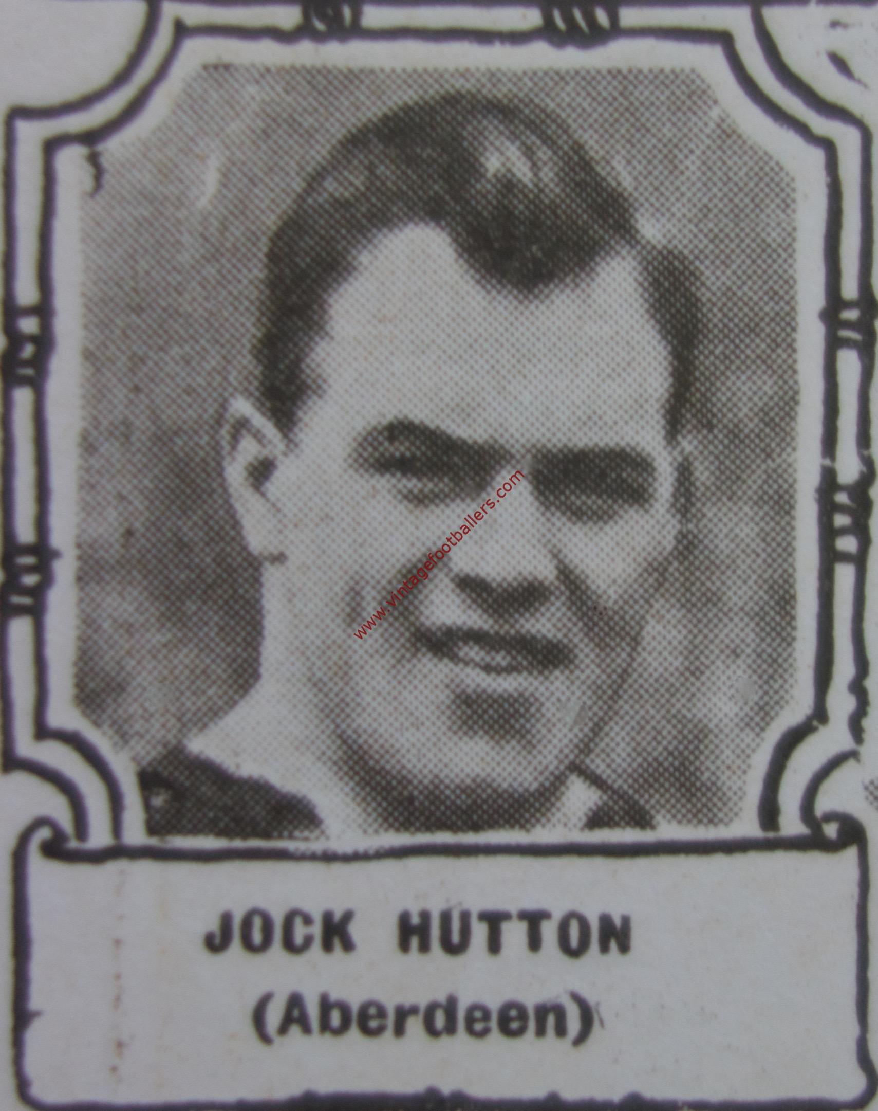 Hutton John "Jock" Image 5 Aberdeen 1924 - Vintage Footballers