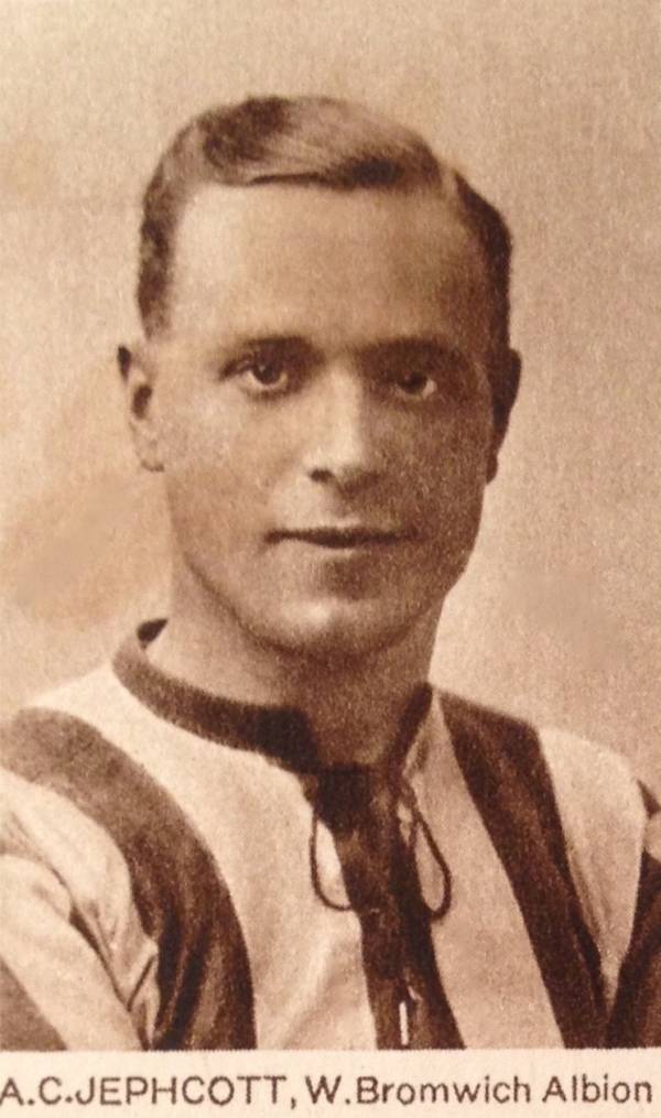 Jephcott Claude Image 2 West Bromwich Albion 1922 - Vintage Footballers