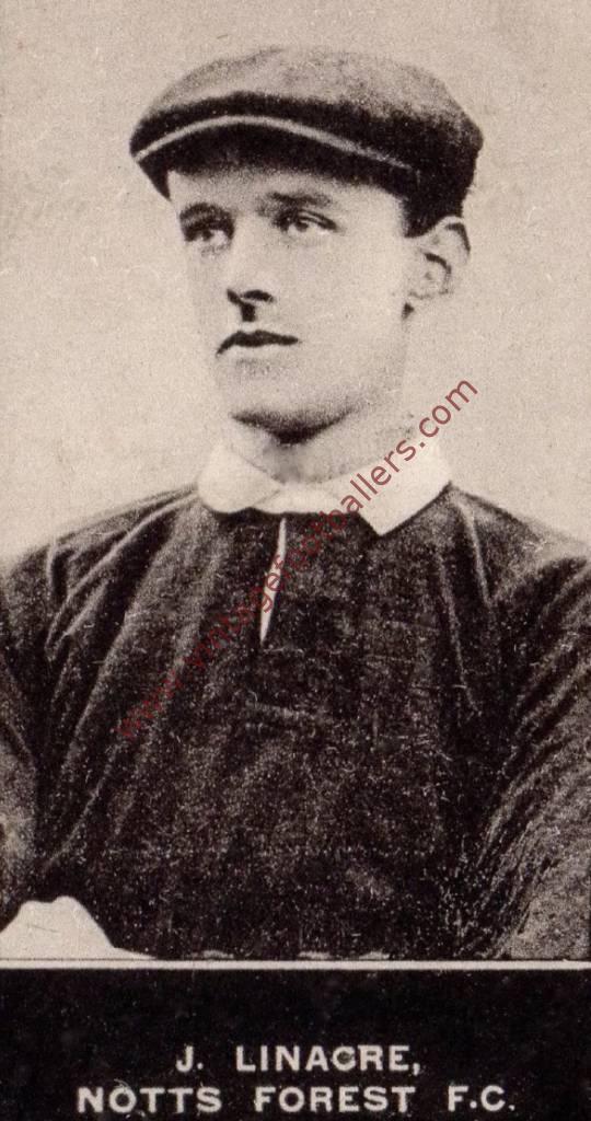 Linacre Harry Image 6 Nottingham Forest 1908 - Vintage Footballers