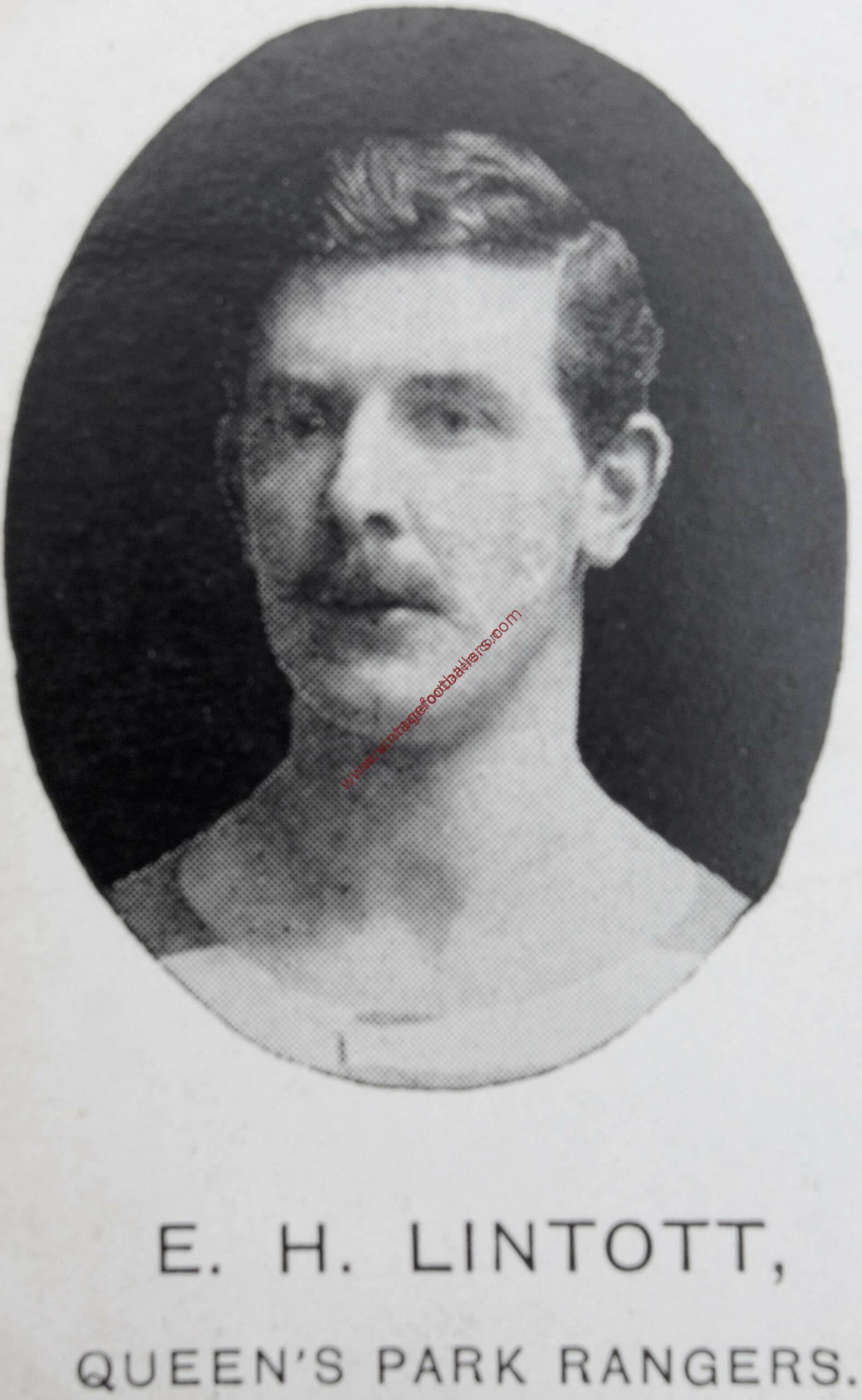 Lintott Evelyn Image 1 Queen's Park Rangers 1908 - Vintage Footballers