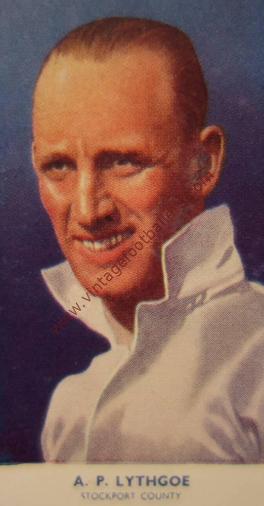 Lythgoe Alf Image 5 Stockport County 1938 - Vintage Footballers