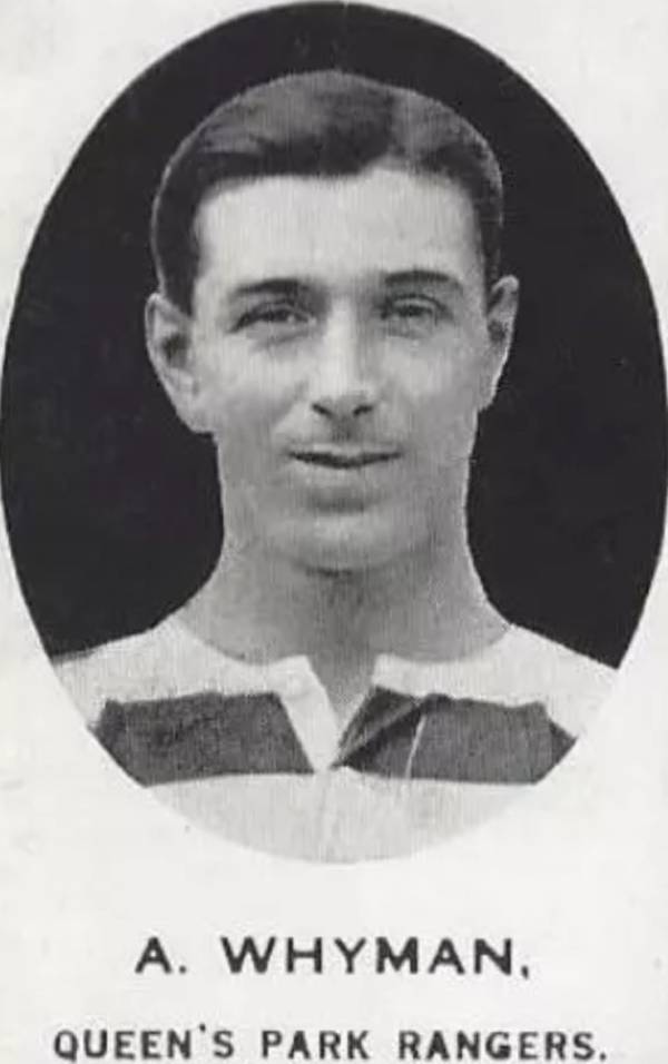 Whyman Alfred Image 2 Queen's Park Rangers 1913 - Vintage Footballers