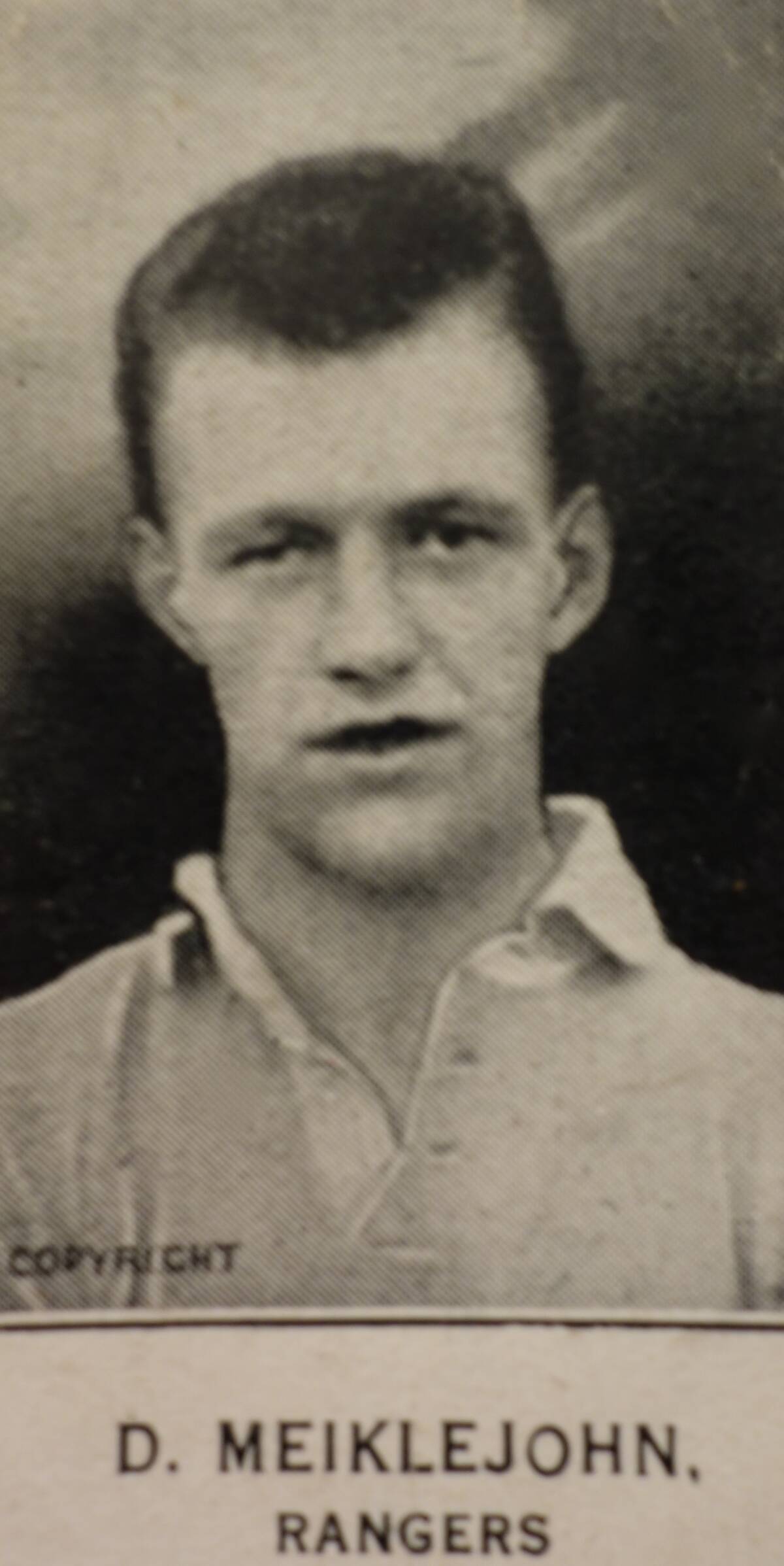 Meiklejohn David Image 9 Glasgow Rangers 1925 - Vintage Footballers