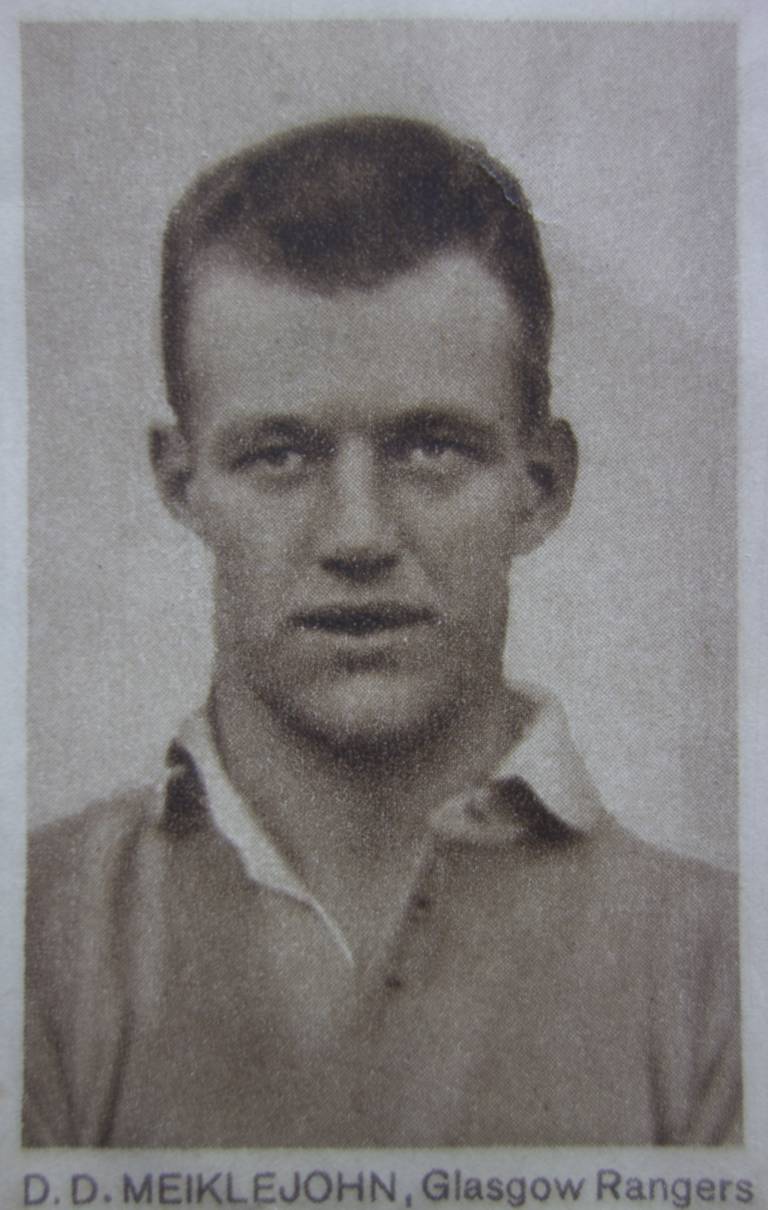 Meiklejohn David Image 7 Glasgow Rangers 1923 - Vintage Footballers