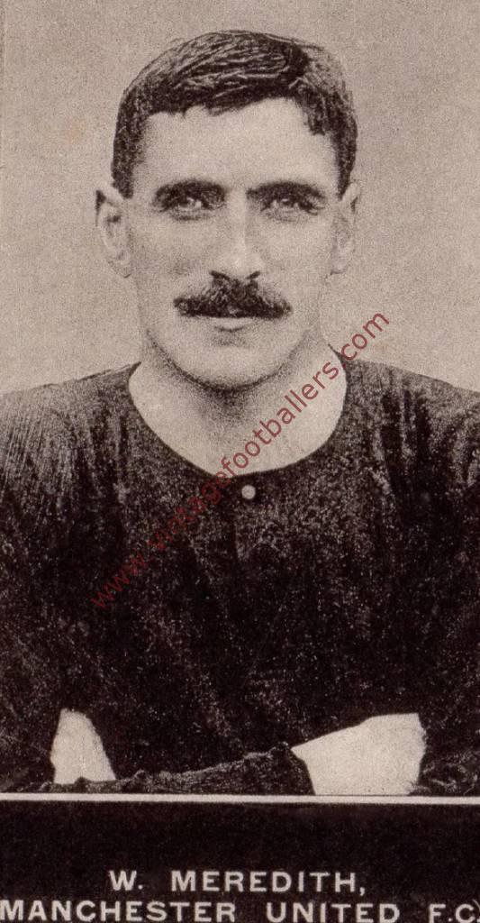 Meredith Billy Image 9 Manchester United 1909 - Vintage Footballers